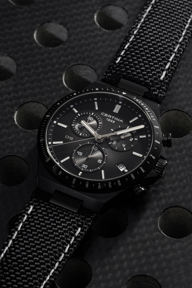 Unisex Quartz DS-7 Chronograph watch by Certina
