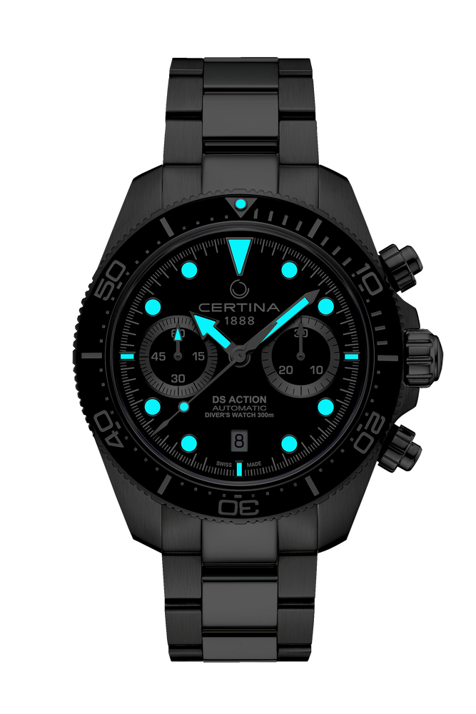 Men Automatic DS Action Diver Chrono watch by Certina