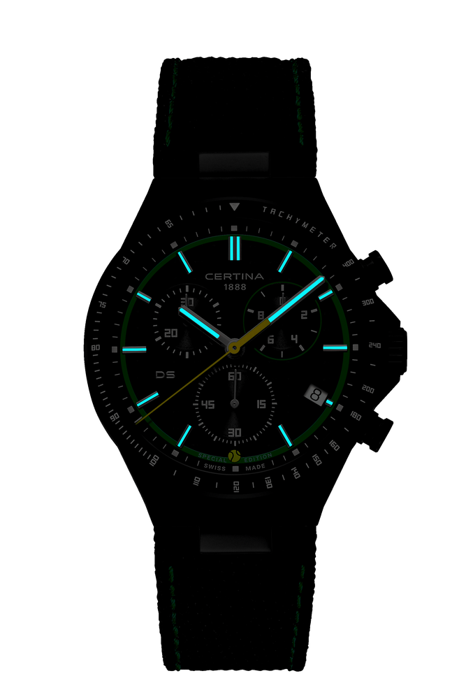 Unisex Quartz DS-7 Chronograph watch by Certina